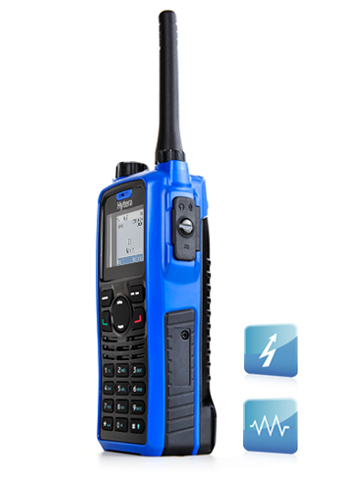 HYTERA PD795 ATEX PATLAYICI EMNİYETLİ EKRANLI DİJİTAL PROFE.